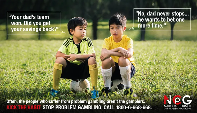 World Cup 2014 might have ended but this anti-gambling campaign is far ...