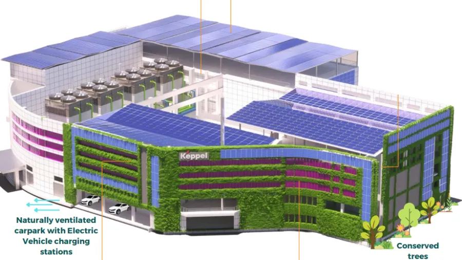 Keppel Infrastructure opens 1st Green Mark Platinum Positive Energy ...