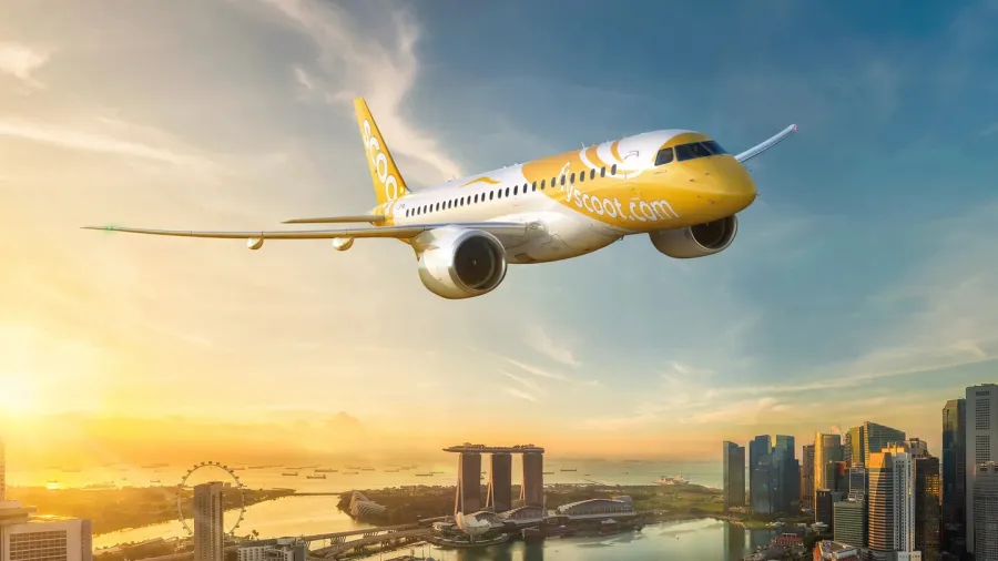Scoot unveils new Embraer E190-E2 aircraft | Singapore Business Review