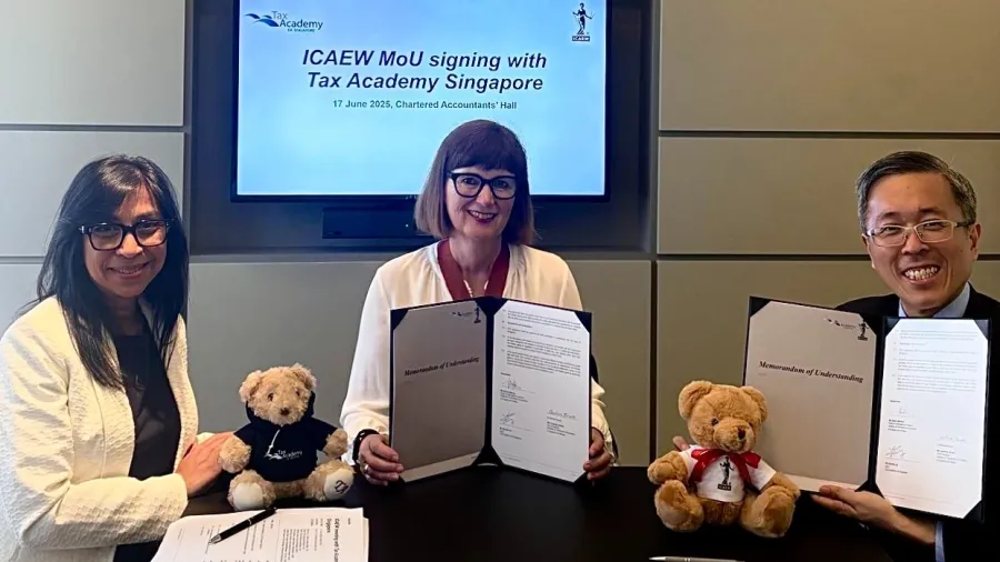 Tax Academy Singapore, ICAEW to advance expertise and innovation in ...