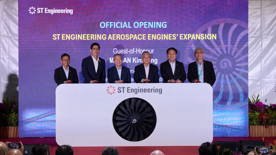 ST Engineering opens new engine MRO facility | Singapore Business Review