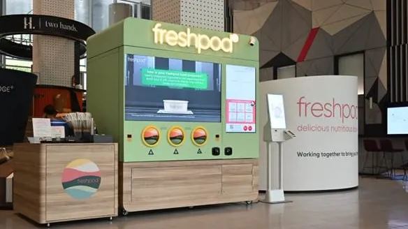 freshpod launches first autonomous food kiosk | Singapore Business Review