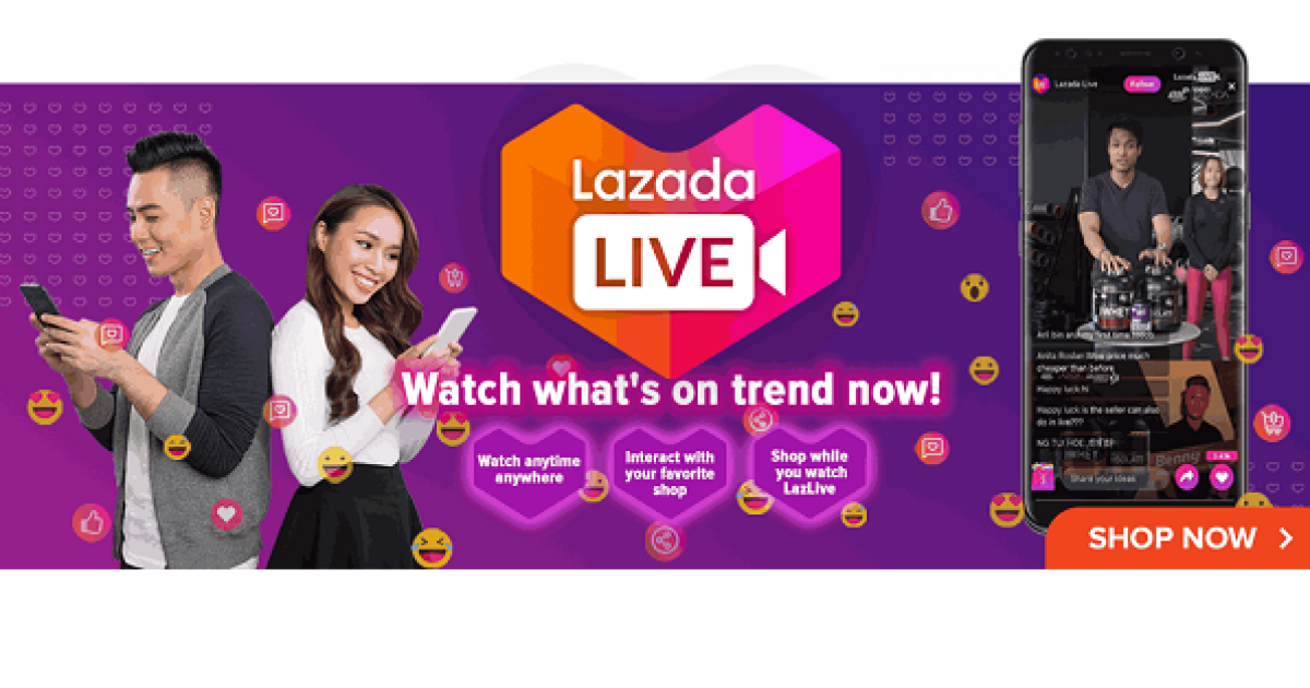 Ecommerce giant Lazada reinvents online shopping through LazLive ...
