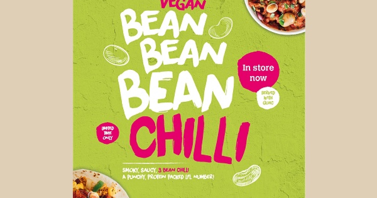 Boojum launches vegan three bean chilli | QSR Media UK