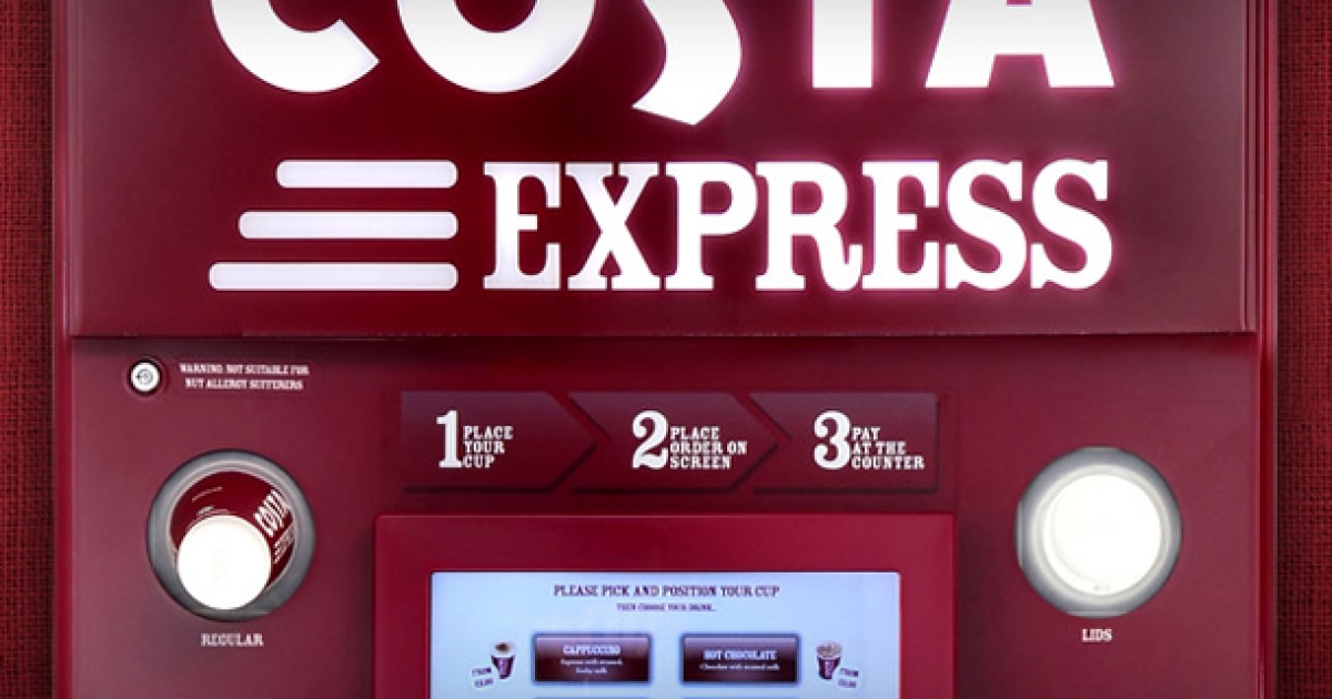 Costa Express reaches its 5,000th self-serve coffee bar | QSR Media UK