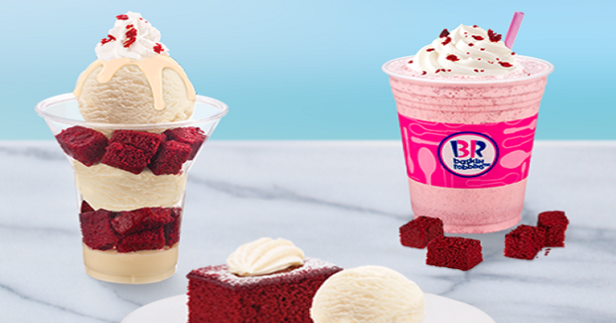 Baskin-Robbins unveils new Red Velvet range | QSR Media Australia