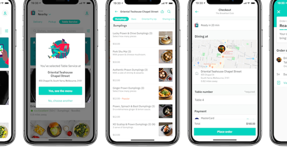 Deliveroo launches contactless dine-in platform | QSR Media Australia