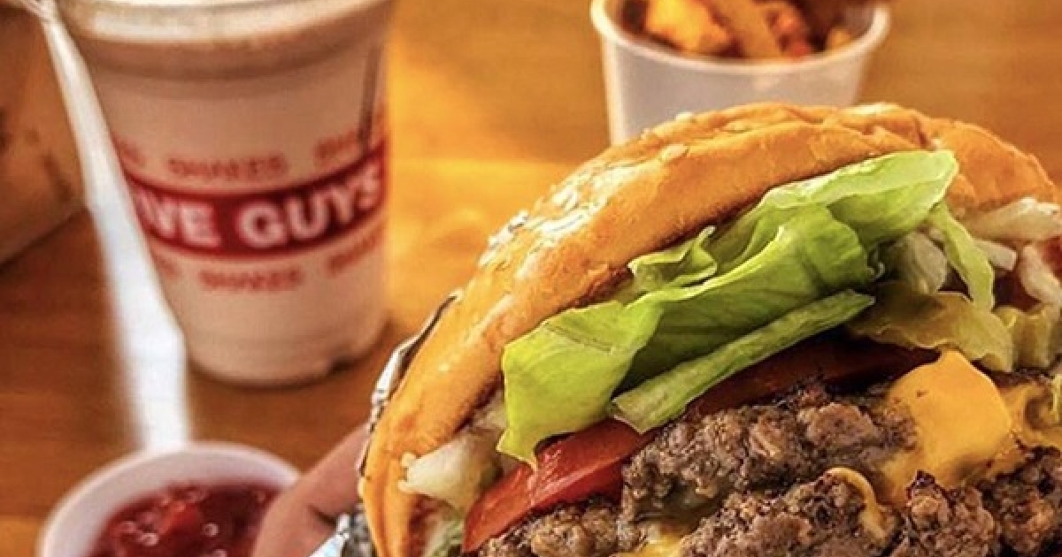 Five Guys opens 100th UK store | QSR Media UK