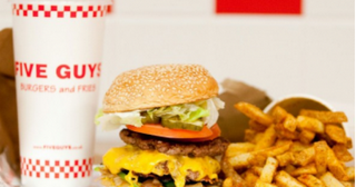 Five Guys to launch at three more locations | QSR Media UK