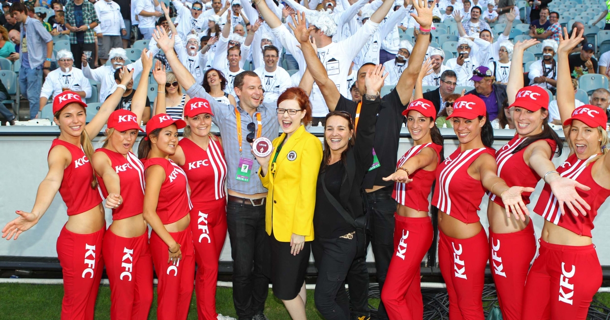 KFC sets Chicken Dance record at Twenty20 | QSR Media Australia