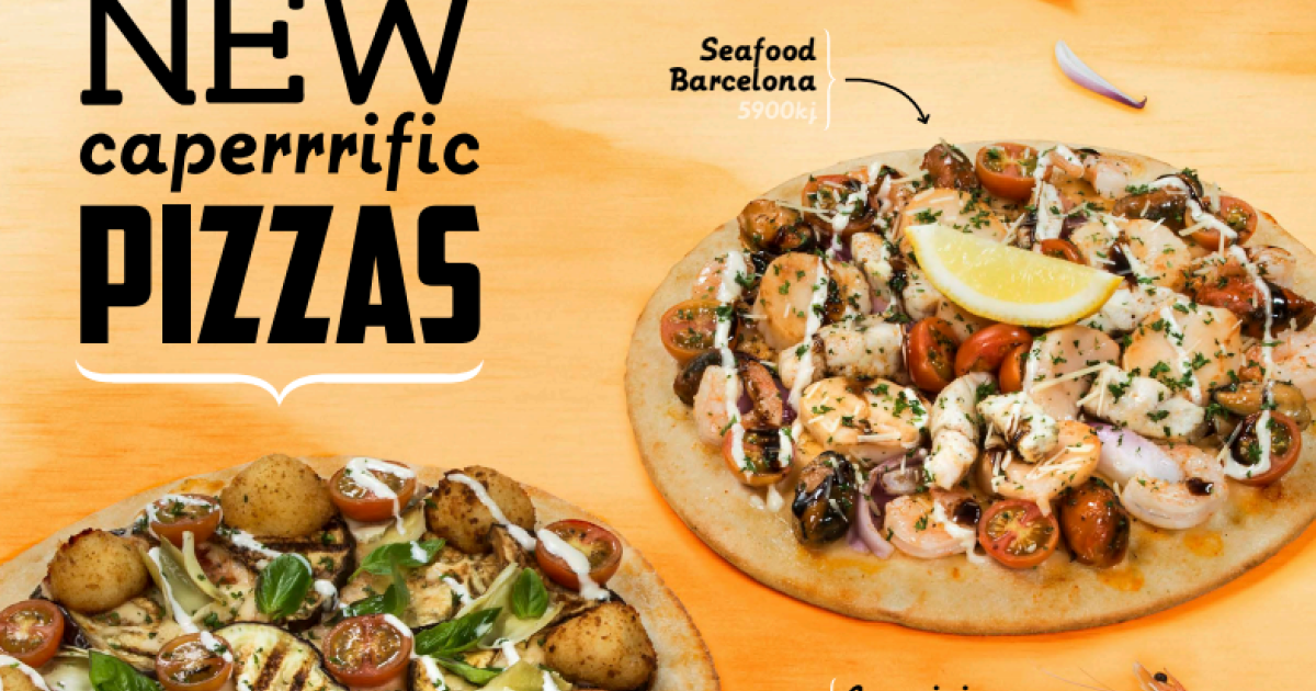 Pizza Capers launches new flavours | QSR Media Australia