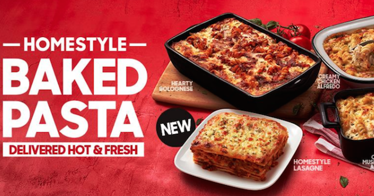 Pizza Hut launches baked pasta range | QSR Media Australia