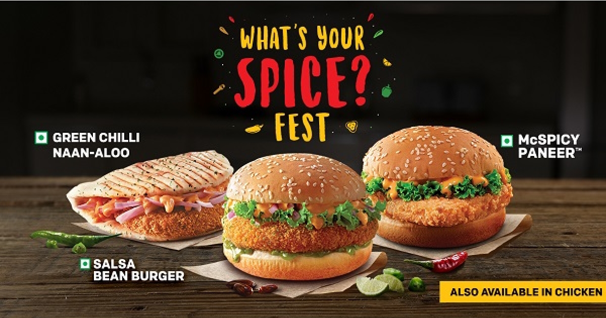 McDonald's India celebrates Diwali with new spicy range | QSR Media Asia