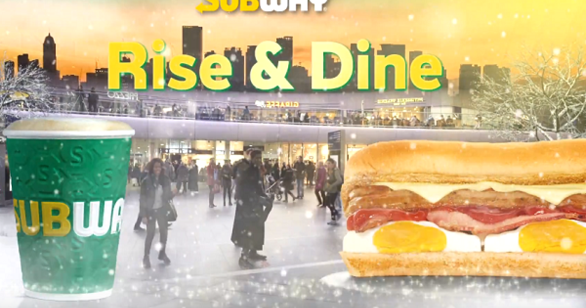 Subway launches brand's first augmented reality advertisement | QSR ...