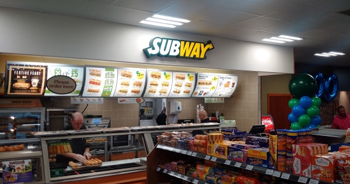 Subway celebrates 100th store opening with Euro Garages | QSR Media UK