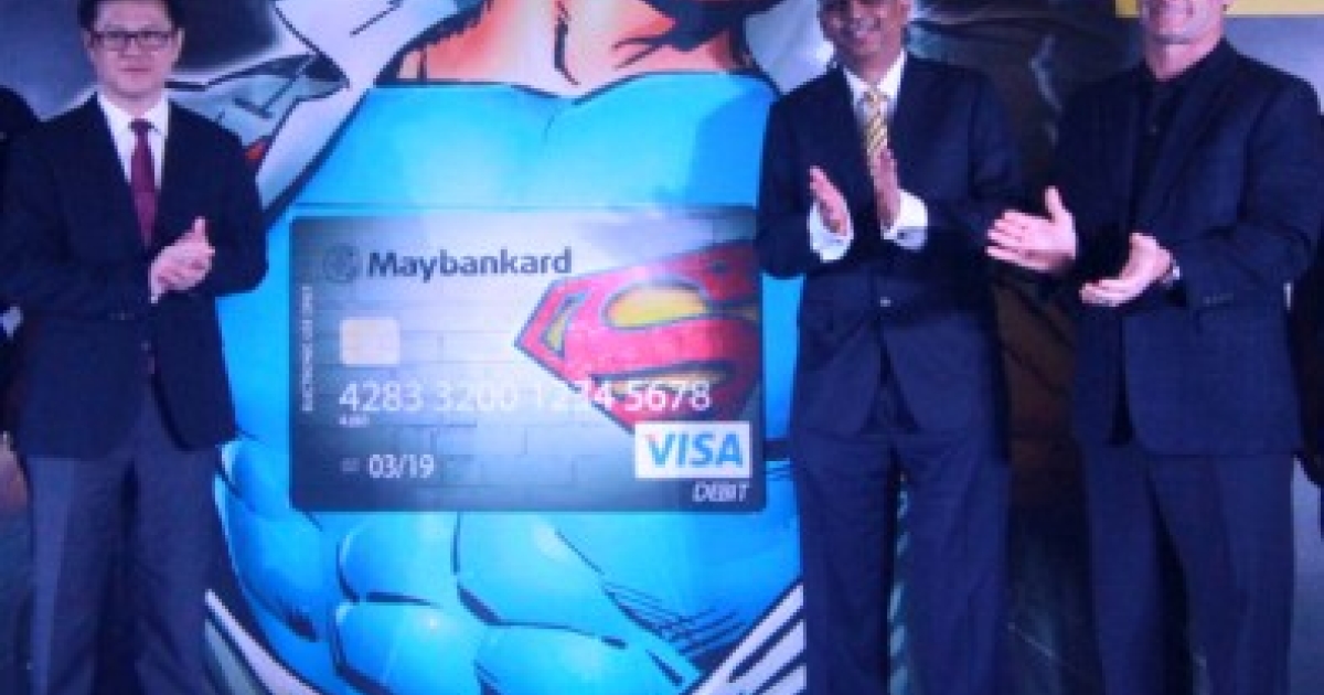 Maybank eyes issuing 150,000 Maybankard Visa Superman Debit card ...