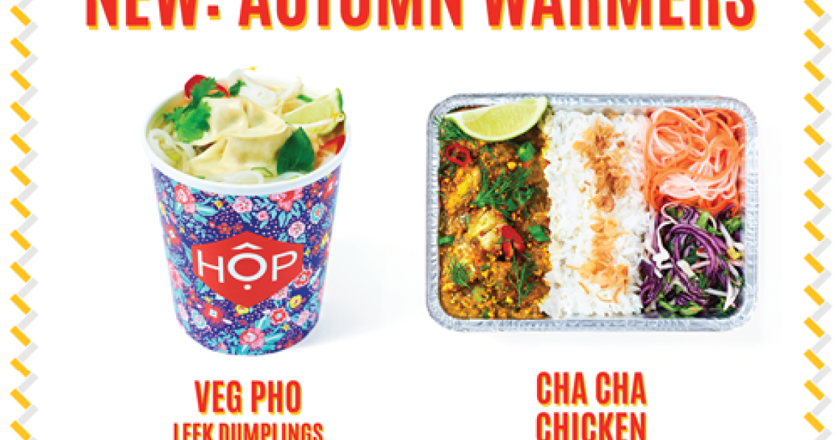 HOP unveils new menu dishes | QSR Media UK