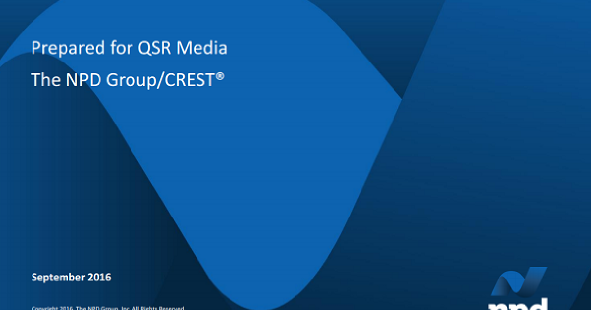 One in every three visits to foodservice sources to millennials, says ...