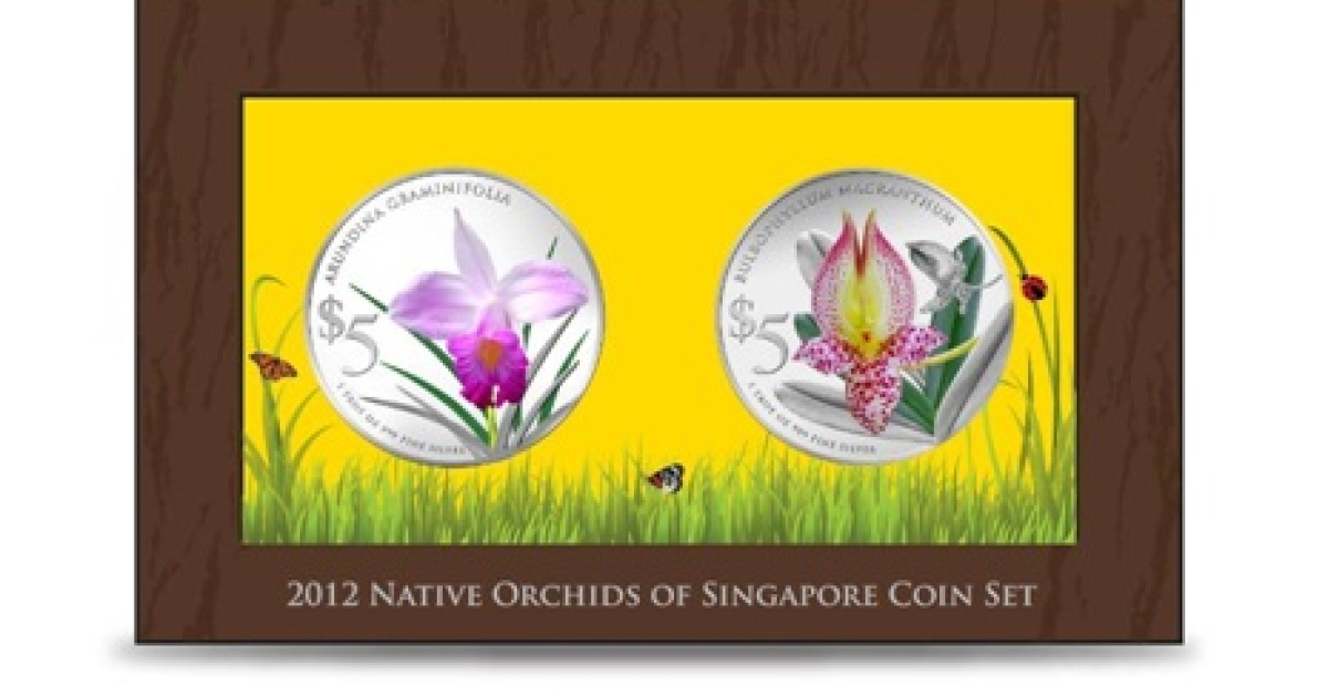 MAS unveils second series of native orchid collectible coins ...