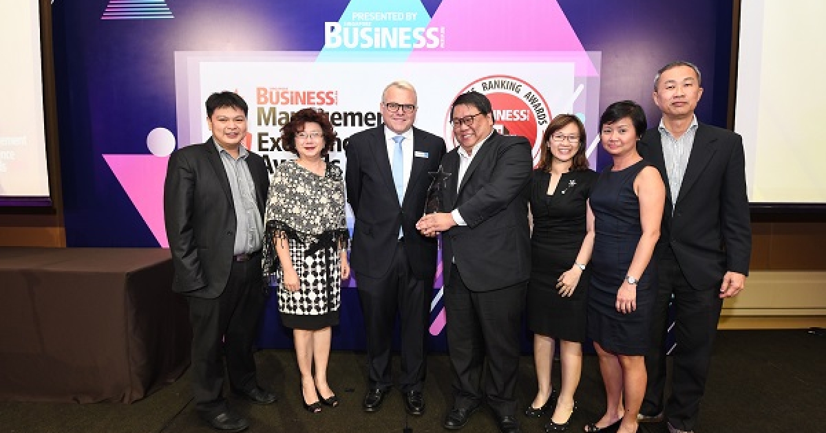 Great Eastern Life Awarded Team of the Year - Life Insurance at the SBR ...