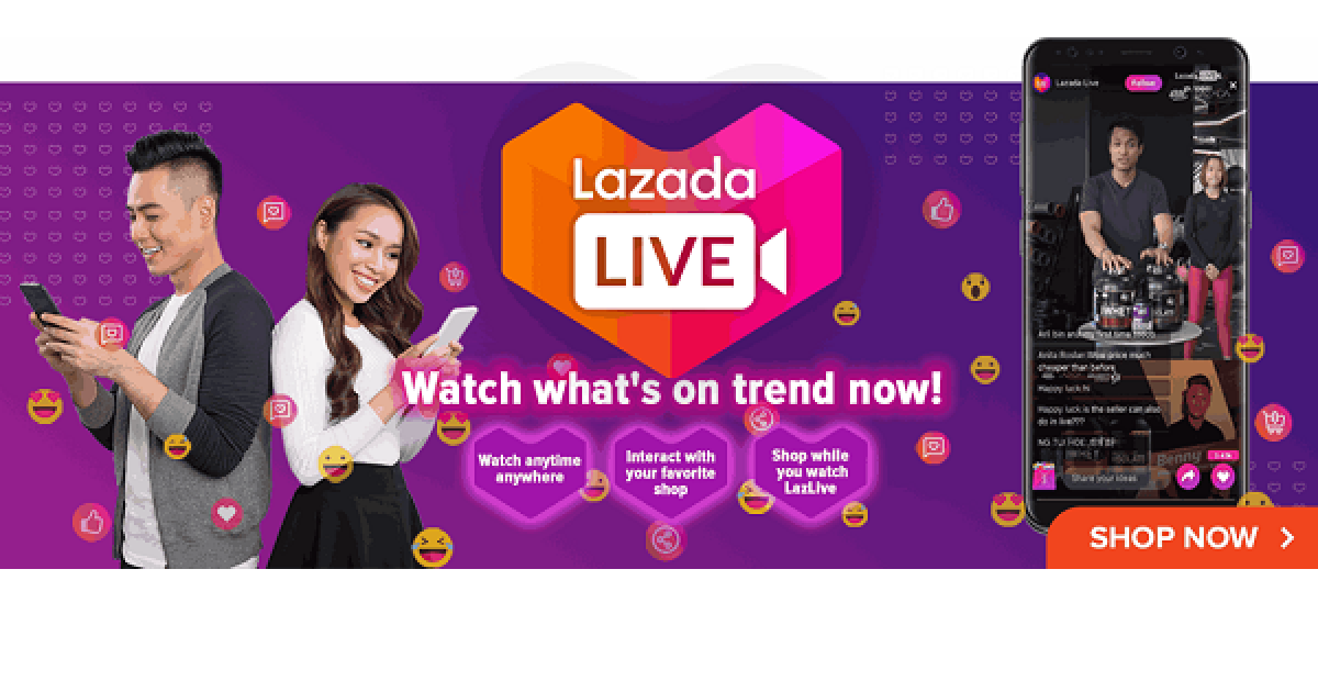 Ecommerce giant Lazada reinvents online shopping through LazLive ...