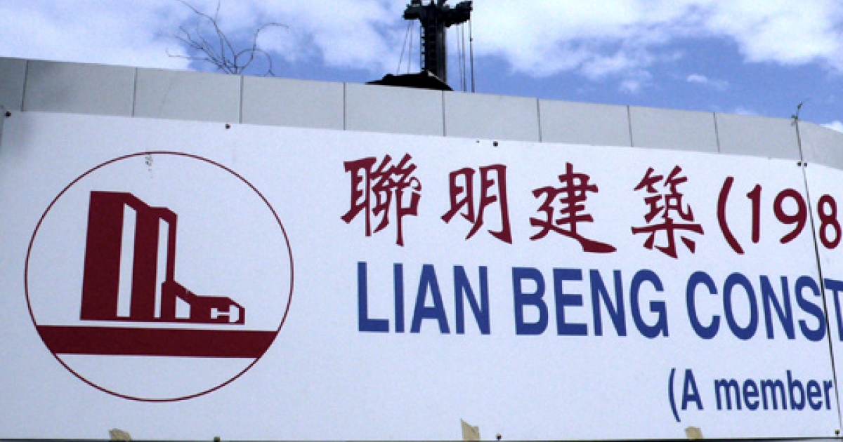 Lian Beng first quarter profit up 107% to $10.9mln | Singapore Business ...