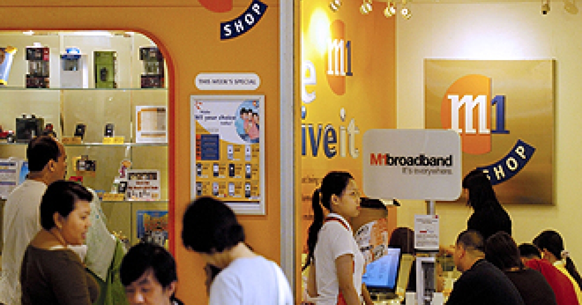 M1 broadband network delivers 1box's Internet on TV | Singapore ...