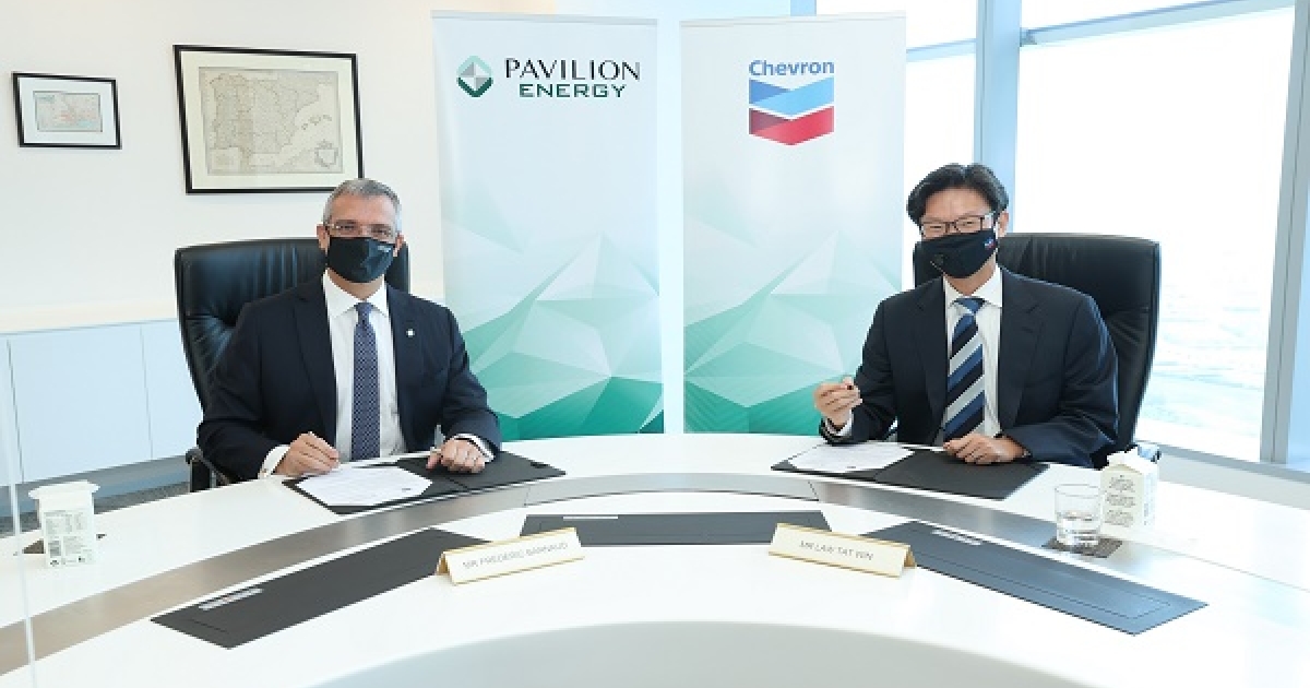 Pavilion Energy, Chevron ink six-year LNG supply deal | Singapore ...