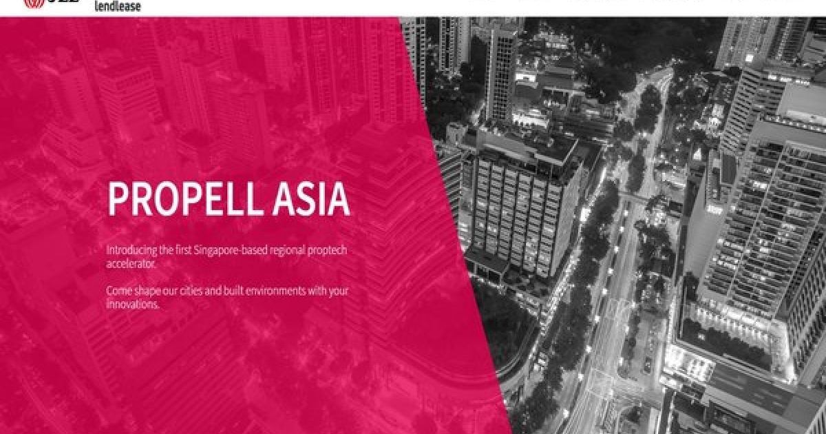 JLL and Lendlease launch proptech accelerator | Singapore Business Review