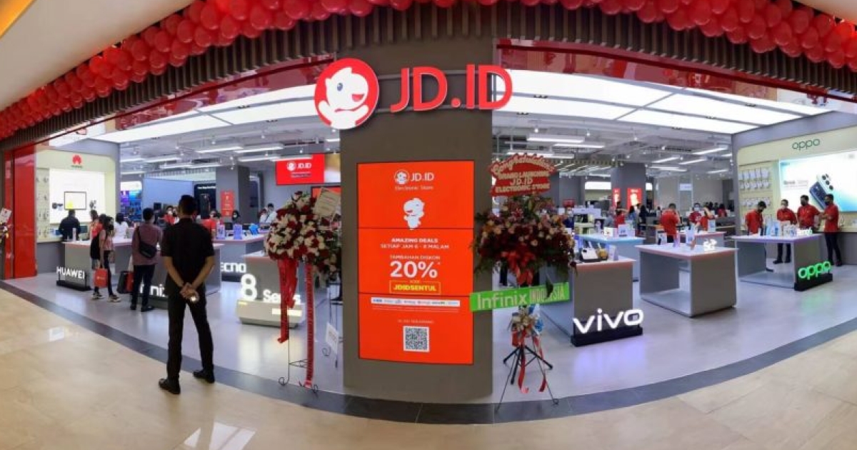 JD launches first overseas E-Space store in Indonesia | Retail Asia