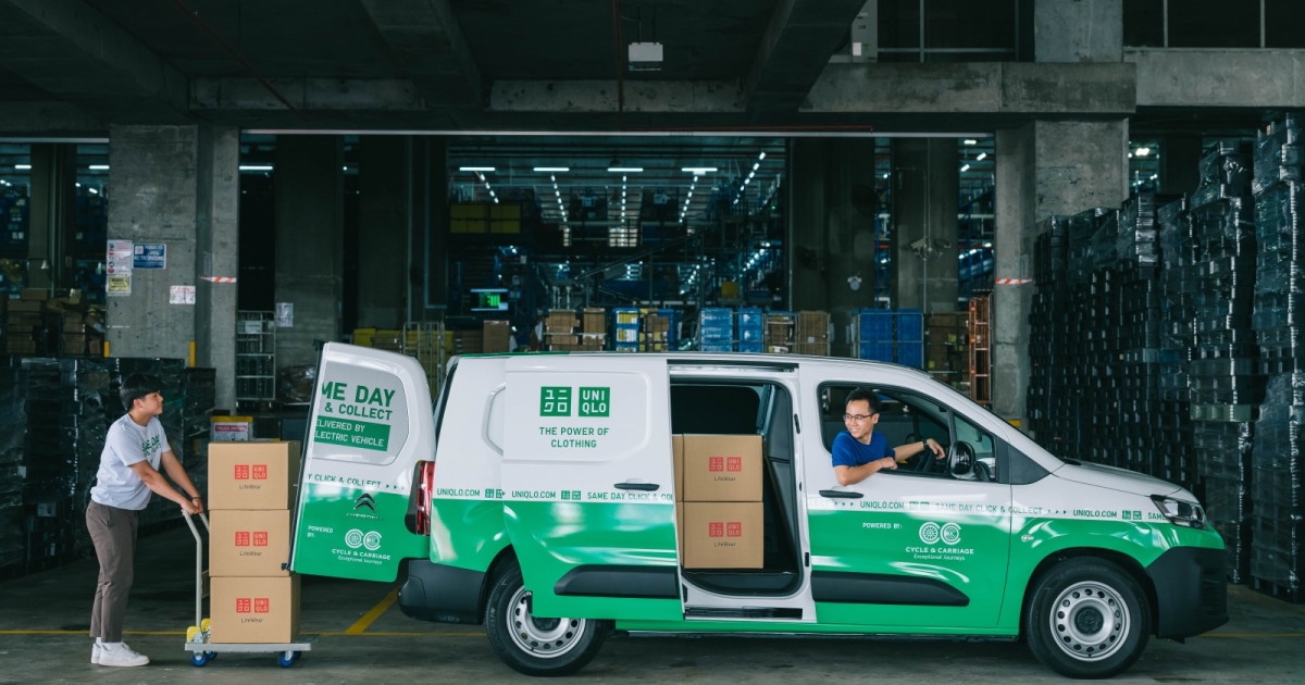 UNIQLO Singapore switches fully to EVs for last-mile deliveries ...