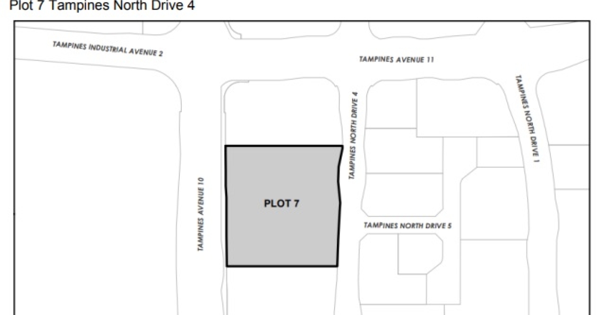 JTC launches Tampines North Drive site for public tender | Singapore ...