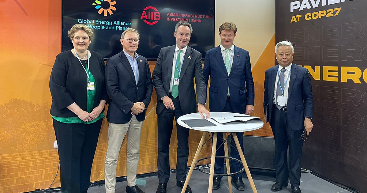 AIIB, GEAPP to invest $1b for energy transition projects | Asian Power
