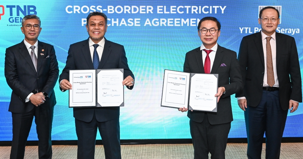TNB Genco, YTL PowerSeraya imports 100MW electricity to Singapore | Asian Power