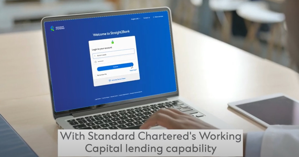 Standard Chartered’s Straight2Bank launches working capital, loan ...