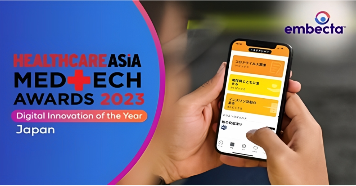 embecta Japan wins award for mobile app that supports diabetes patients ...
