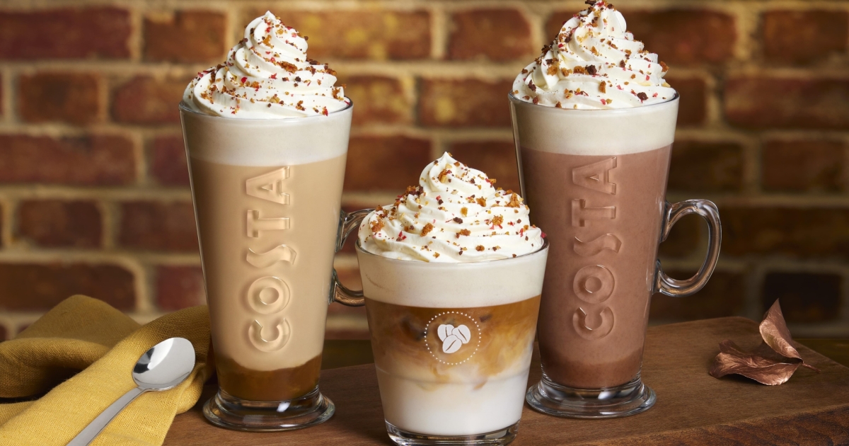Costa Coffee unveils new Autumn menu | QSR Media UK