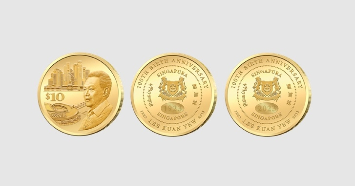Collection of LKY100 coins to begin in September | Singapore Business ...