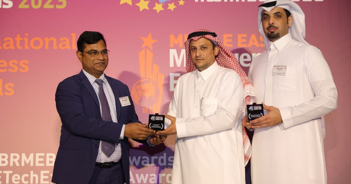 The Ministry of Municipal and Rural Affairs and Housing’s innovative duo triumphs at Middle East ...