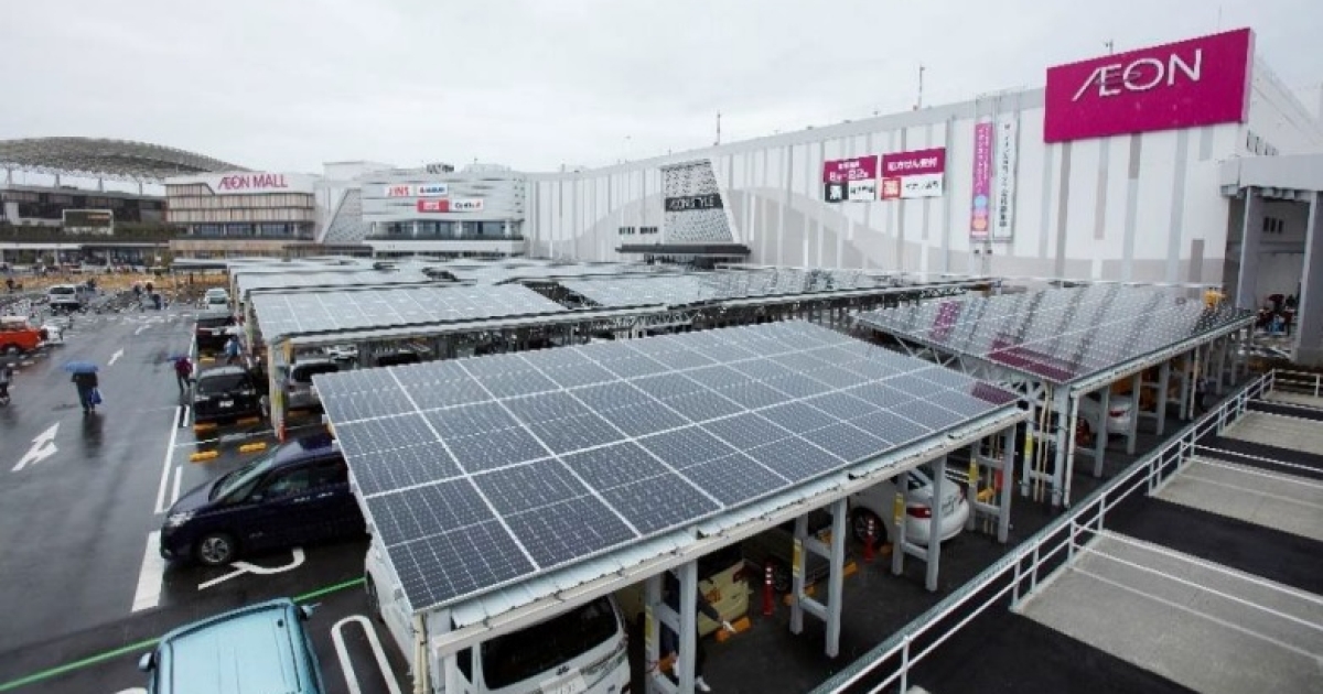 Aeon switches 55% of domestic stores to renewable energy | Retail Asia