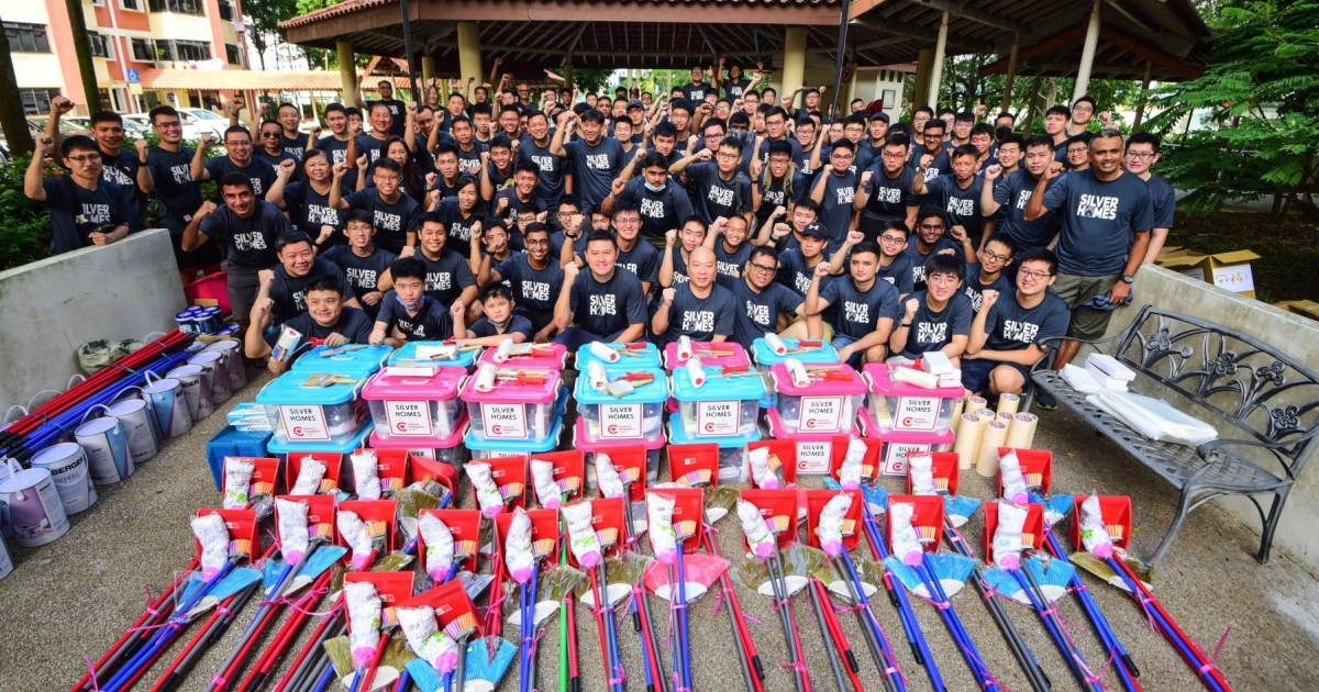 SAF volunteers for senior homes cleaning exercise | Singapore Business ...