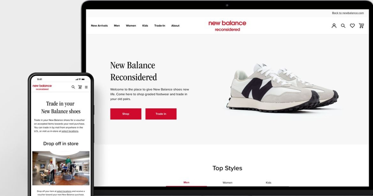 New Balance trials resale platform in the US | Retail Asia