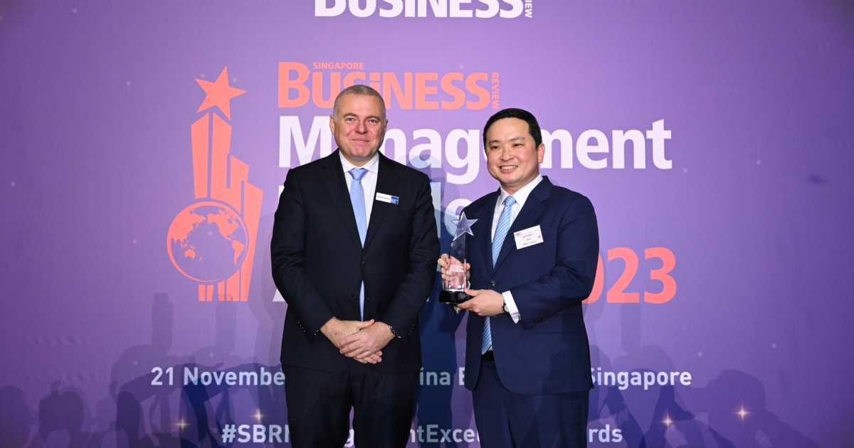 SBS Transit’s Jeffrey Sim awarded Executive of the Year in Transportation at SBR Management ...