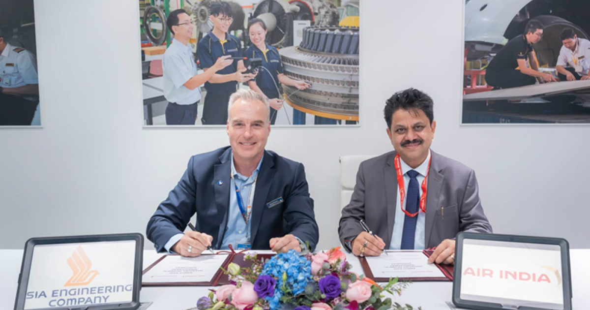SIAEC, Air India Group ink inventory technical management agreement ...