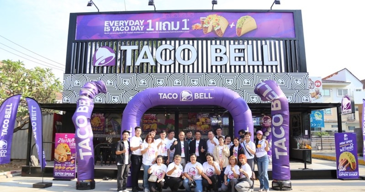 Taco Bell Thailand unveils new shipping container restaurant model ...