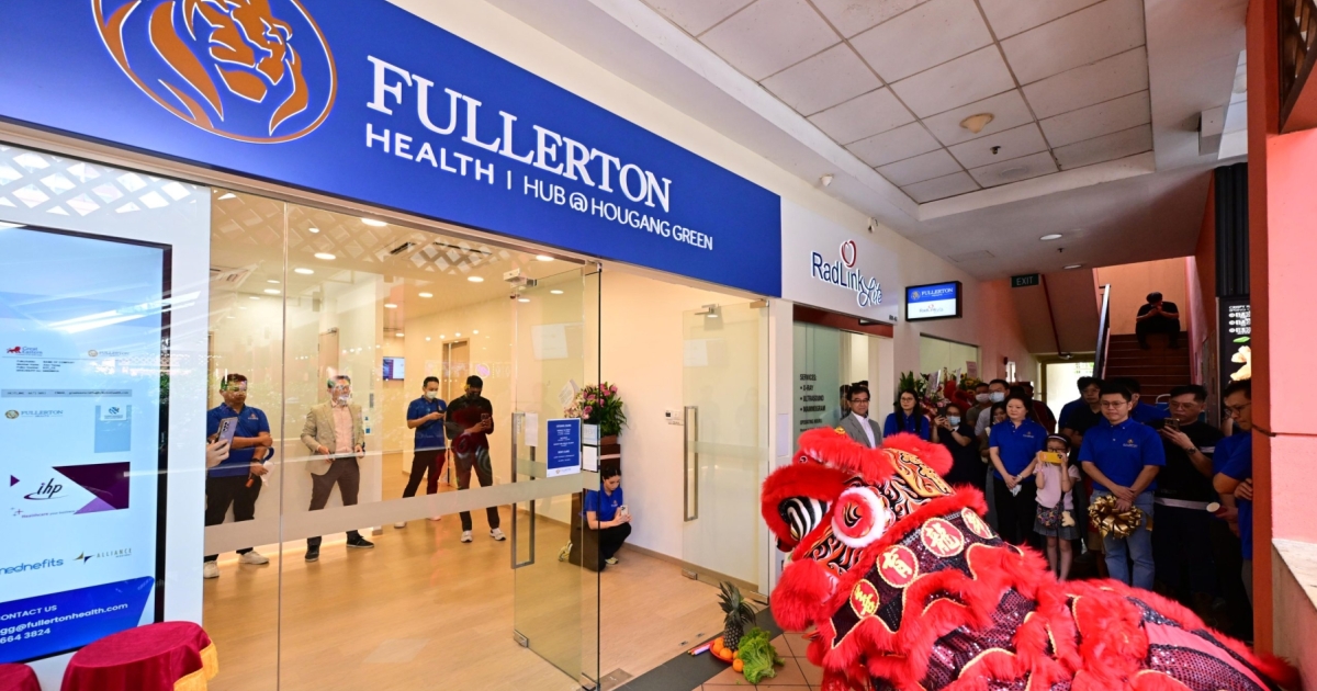 Fullerton Health opens first hub clinic at Hougang Green | Healthcare ...