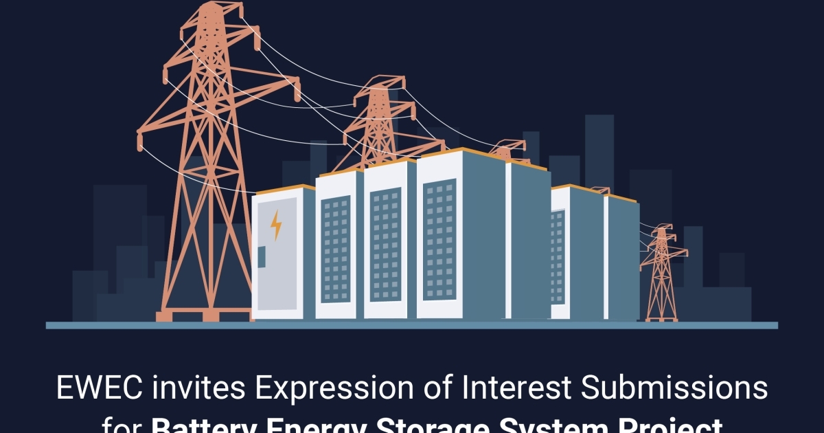 EWEC launches tender for 400 MW BESS project | Asian Power