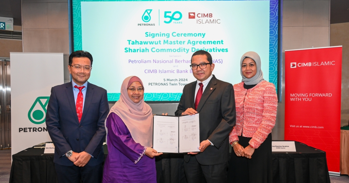 CIMB Islamic, PETRONAS inks deal for Islamic commodity derivatives ...