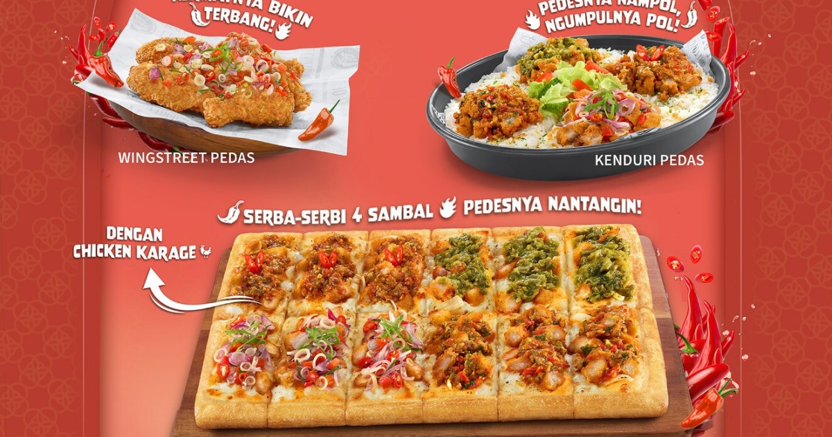 Pizza Hut Indonesia introduces the new Pedas Nusantara series for ...