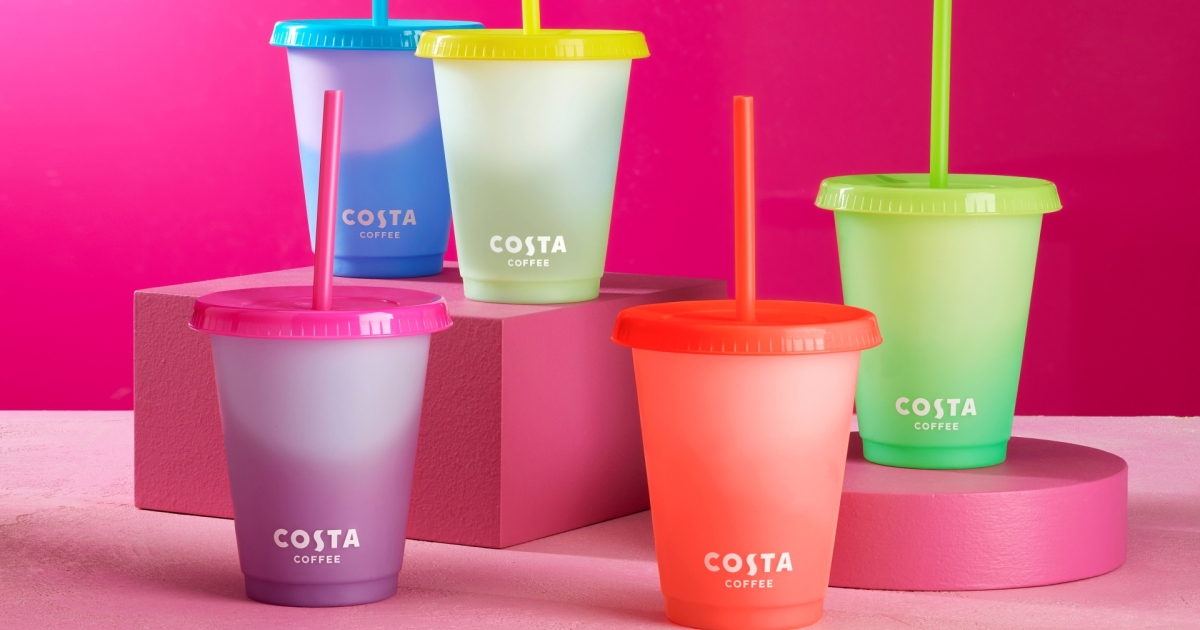 Costa Coffee introduces new colour changing cups collection | QSR Media UK